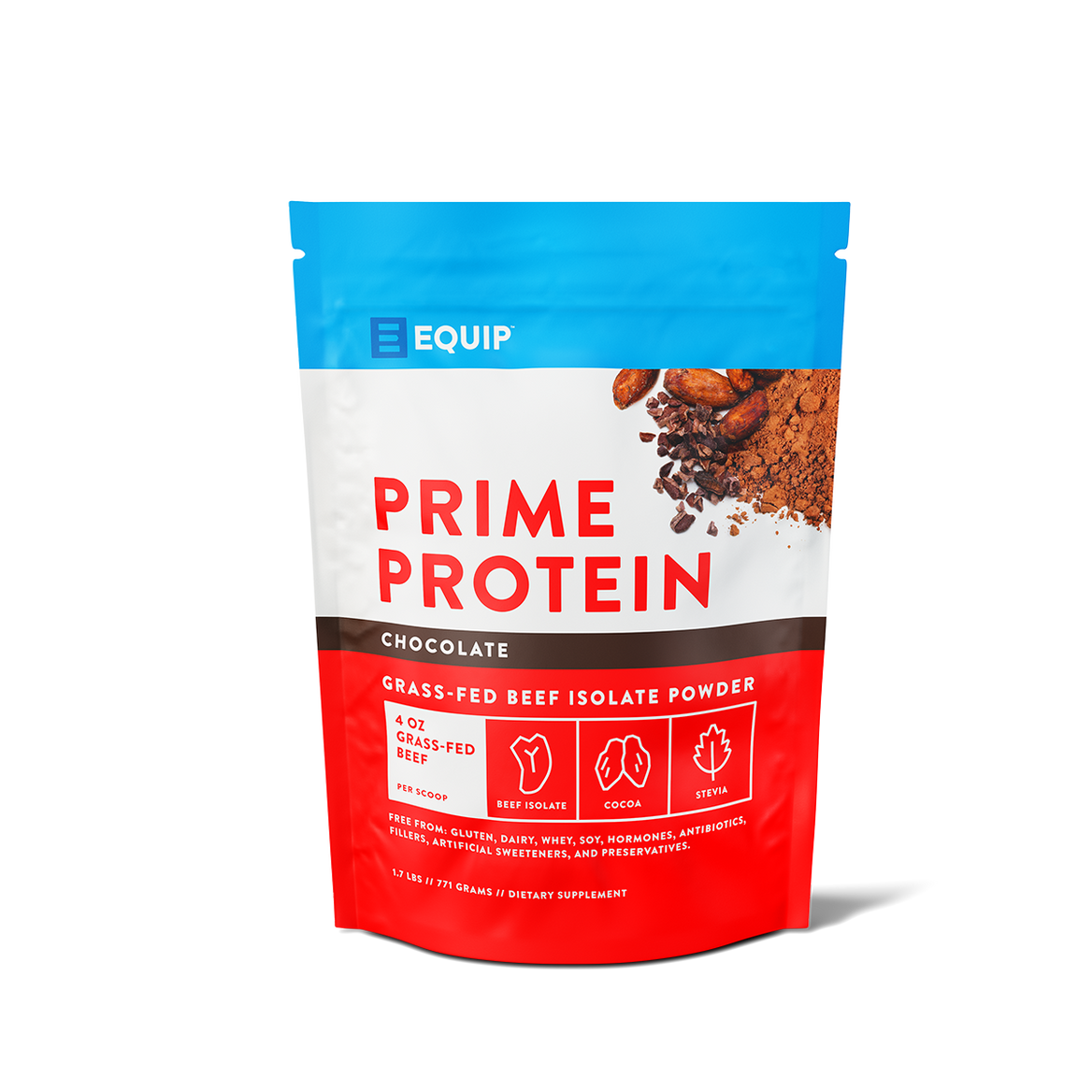 Prime Protein Grass Fed Beef Isolate Protein Powder Chocolate Prime Protein Grass Fed Beef Isolate Protein Powder Chocolate